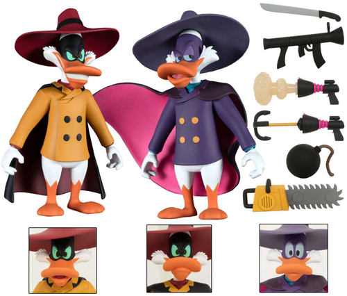 Darkwing Duck & Negaduck Deluxe action figure Boîte Set Diamond Select ...