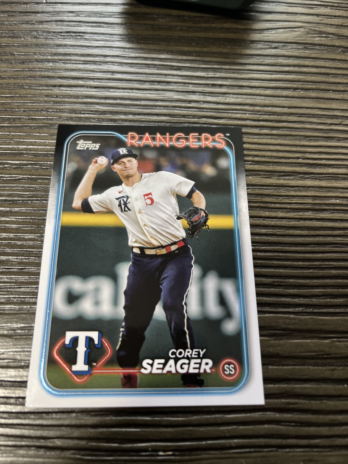 2024 Topps Series 1 Corey Seager Texas Rangers #150 Baseball Card | eBay