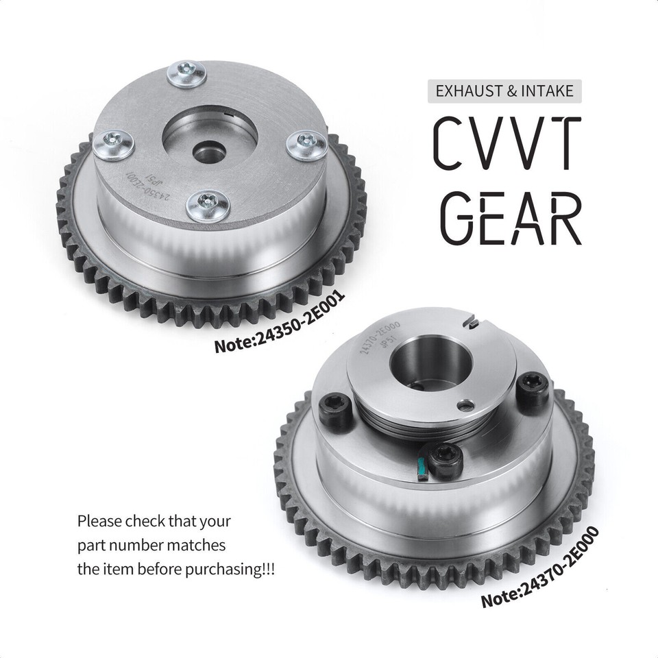 Timing Chain Kit w/ VVT Gear FOR Hyundai Elantra GT 2.0L 24430-2J000 ...