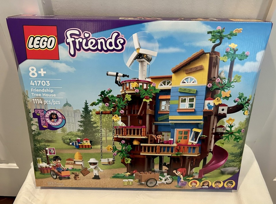 LEGO FRIENDS: Friendship Tree House (41703) 1114 Pieces Retired Set ...