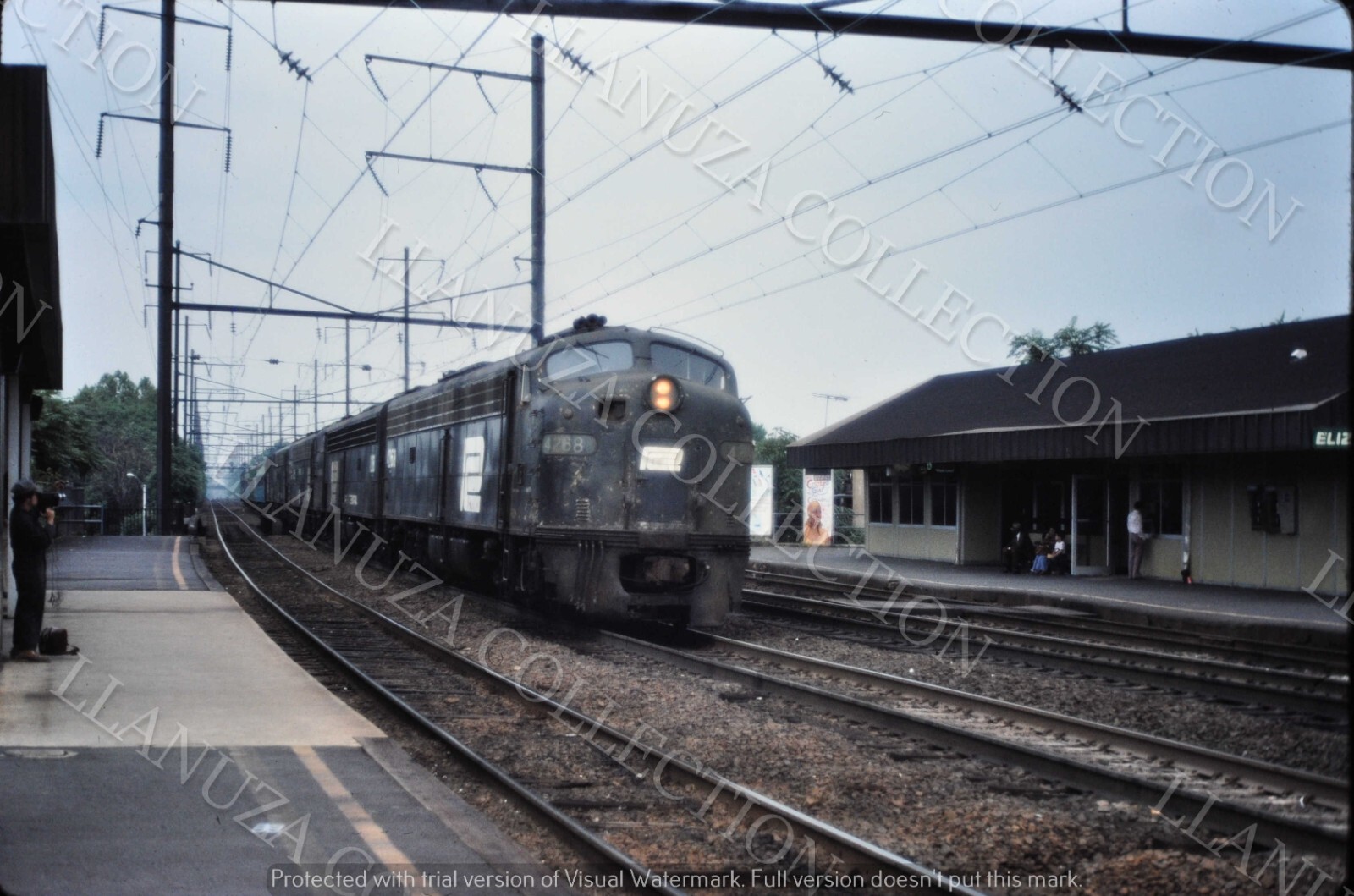 Original Slide Penn Central E-units at Elizabeth NJ Oct 1978 | eBay