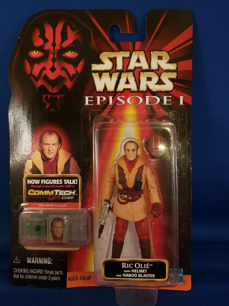 Star Wars Episode 1 TPM Ric Olie (Naboo) Figure Unopened on Card ...