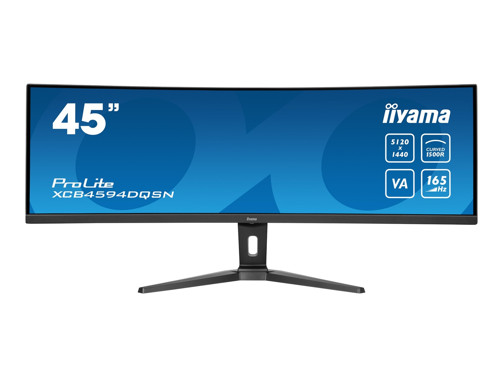 Iiyama ProLite XCB4594DQSN-B1 LED Monitor Curved 114.3 cm (45) ~D ...