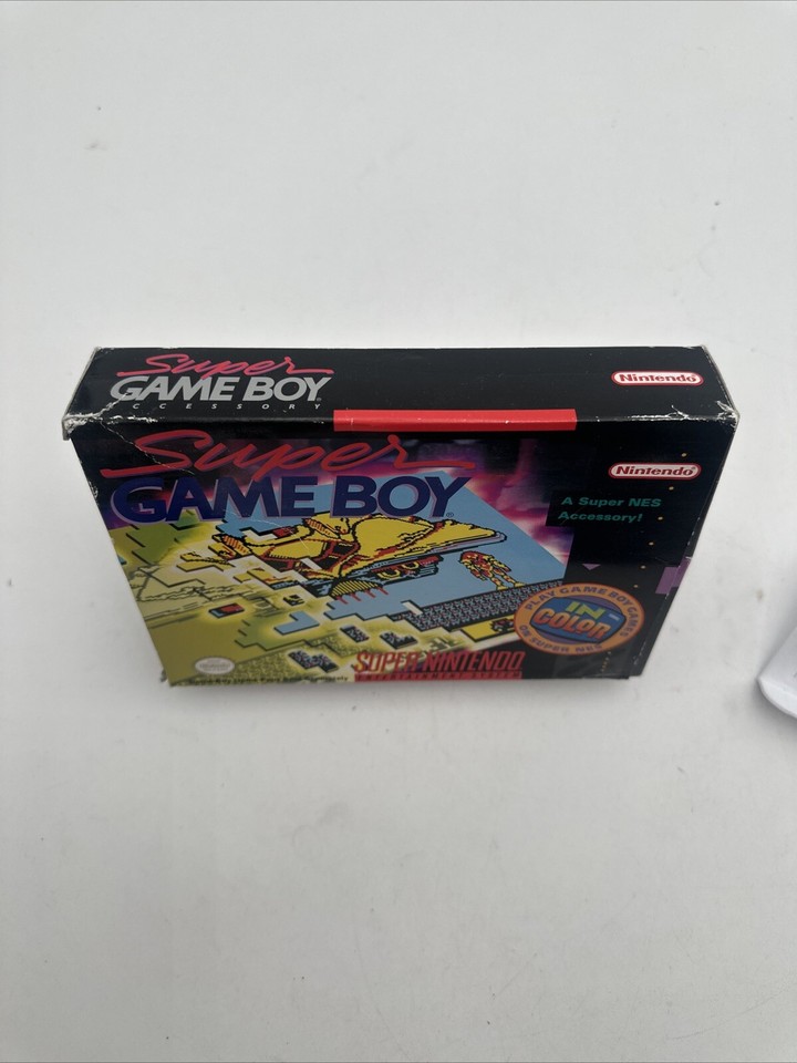 Super GameBoy (Super Nintendo Entertainment System, 1994) BOX ONLY ...