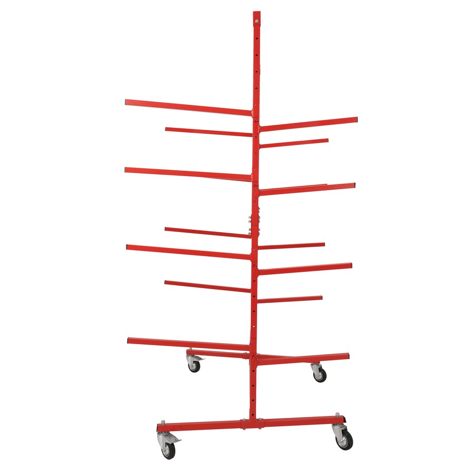 Auto Body Bumper Stand Double-Sided Holder Mobile Storage Rack Parts ...