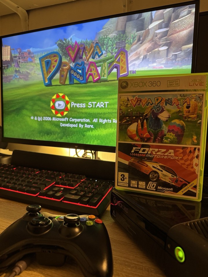Viva Pinata & Forza Motorsport 2 Bundle Xbox 360. Test & Working With ...