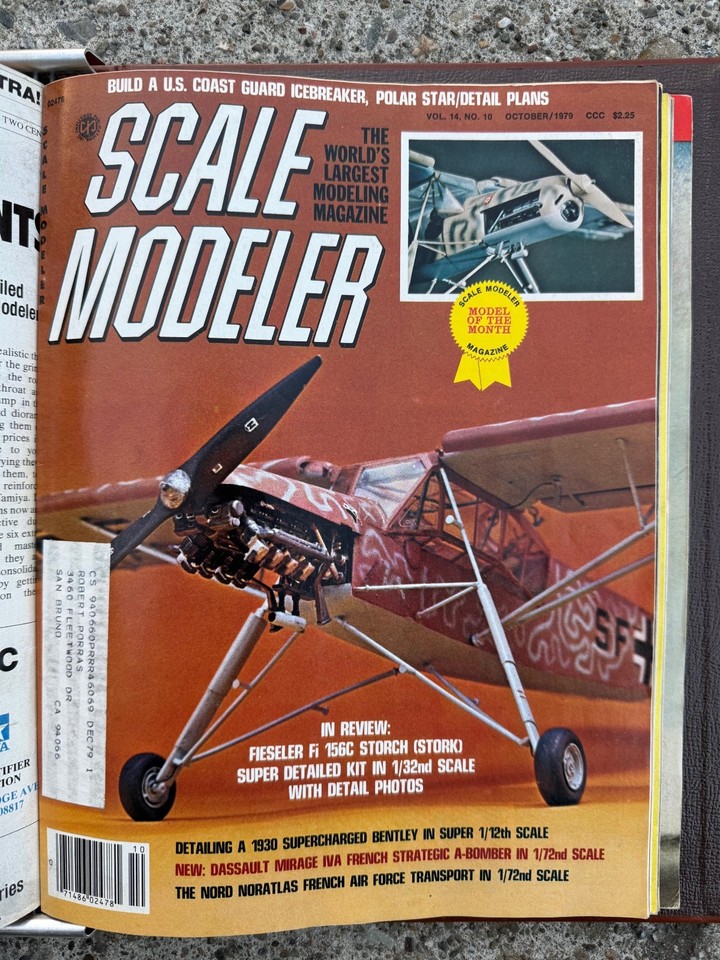 Vintage Scale Modeler Magazine - 1979 Complete Year in Custom Collector ...