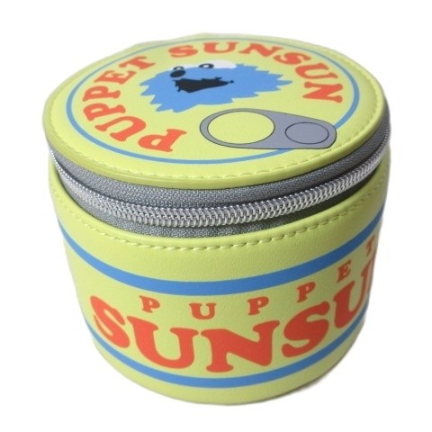 Gu 25Aw Puppet Soonsun Pouch Accessory Case Round Yellow /X Men'S Women ...