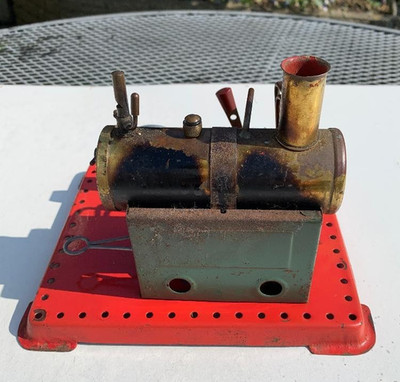 Mamod SE2a Steam Engine Complete With Meths Burner x 2 and spare piston ...