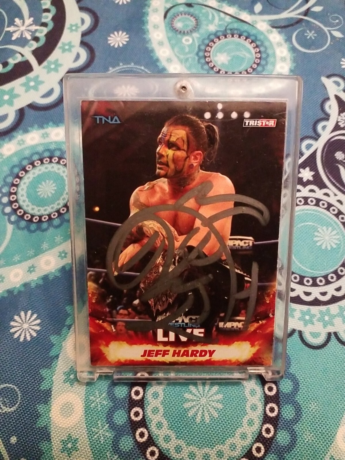 Jeff Hardy Autograph Card 2013 Tristar | eBay