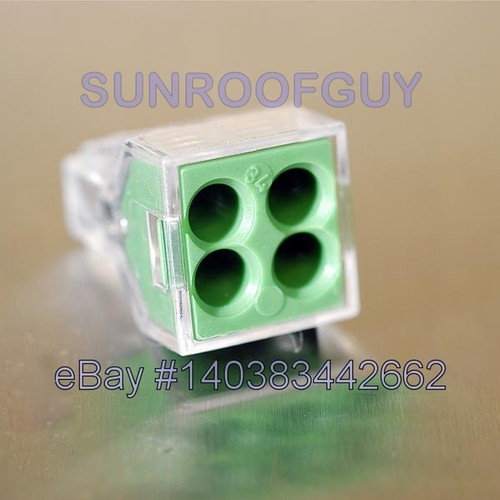 (10) WAGO 773-114 Wall-Nuts Push-Wire marrette/nut | eBay