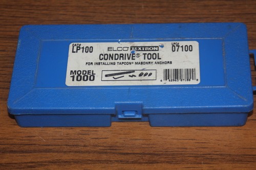 Elco Textron Condrive Tool Model 1000 | eBay