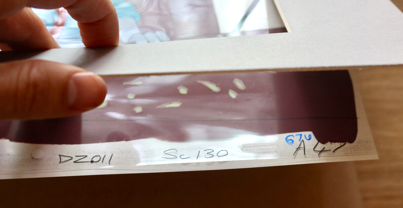 Disney Quack Pack Television TV Production Animation Cel Painted Donald ...