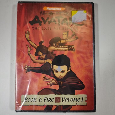 Avatar: The Last Airbender - Book 3: Fire - Vol. 1 (DVD, 2007) - New ...