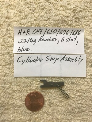 H&R Models 649, 650, 676, 686, 22 Mag, blue, Cylinder stop assembly | eBay
