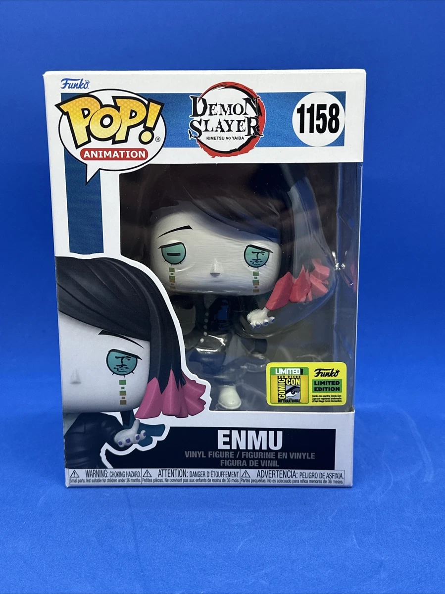 Funko Pop demon slayer Enmu con sticker xeducacional.srv.br