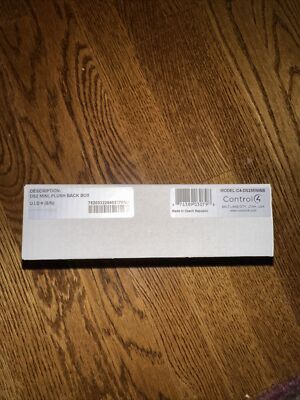 Control 4 DS2 Mini, Flush Back Box New Model: C4-DS2MINIBB box OEM | eBay