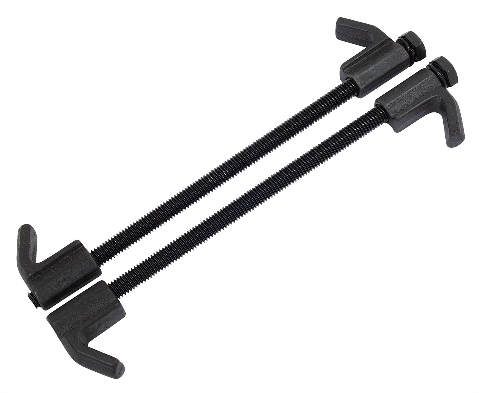 2 Piece Coil Spring Compressor Tool Set - Strut Suspension Compression ...