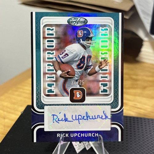 2024 Certified - Rick Upchurch Mirror Signatures Teal Auto /25 MS-RU | eBay