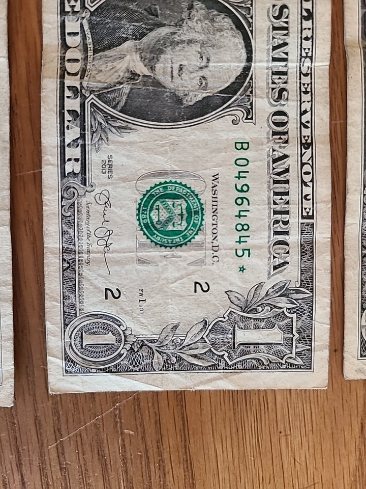💎10💎 2013B $1 FRN Star Note Duplicates. Lot 4. | eBay