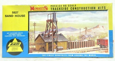AHM MiniKits 5827 : 198 Sand House Boxed SEALED HO Scale Train Plastic ...
