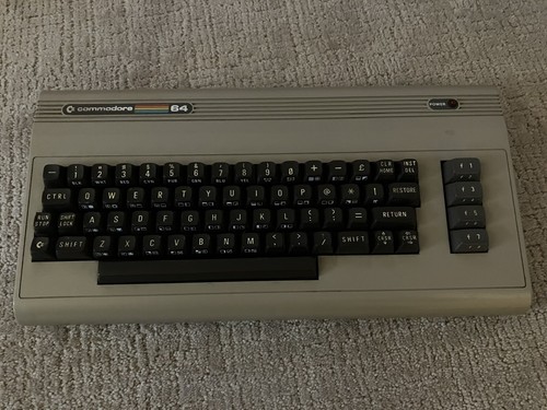 VINTAGE COMMODORE 64 PERSONAL COMPUTER SYSTEM UNTESTED BUT NICE CLEAN ...