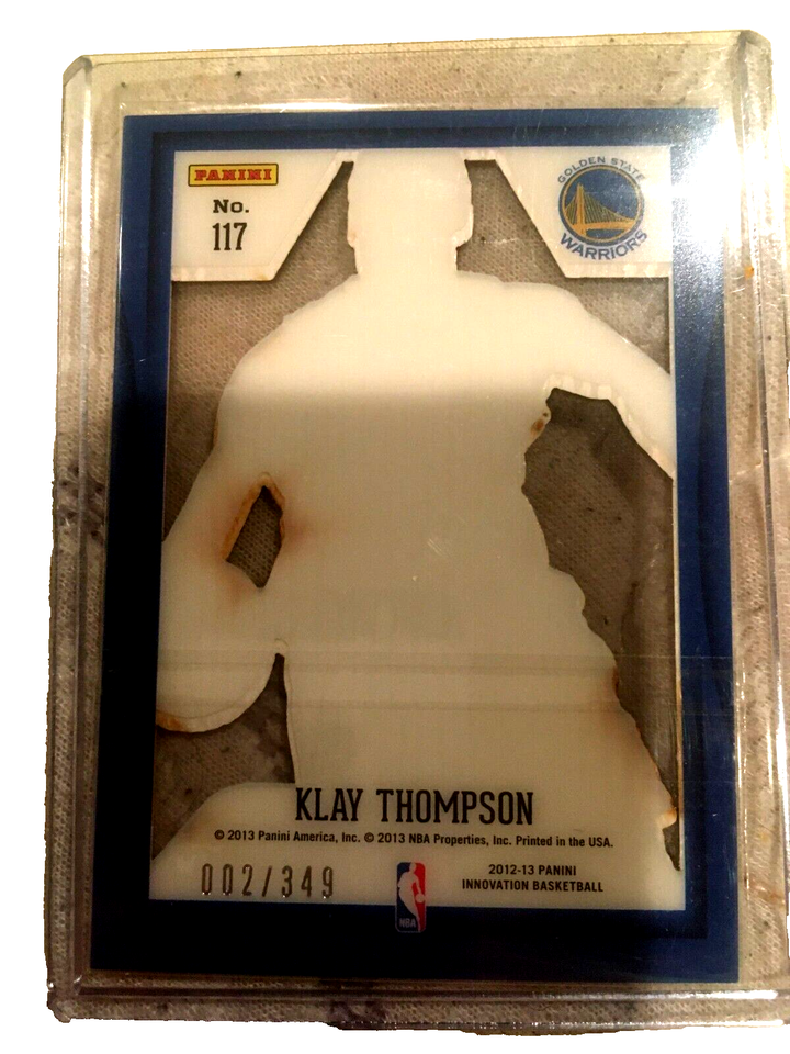 2012-13 panini innovation klay thompson rookie card # 002/349 | eBay