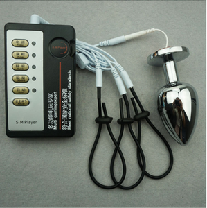 Electric Shock Host Rings Cable electro shock E-stim Set | eBay