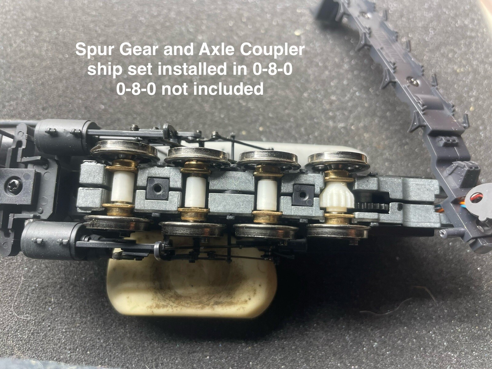 Proto 2000 Heritage Steam Cole 0-8-0 HO Spur Gear and Axle Coupler set ...