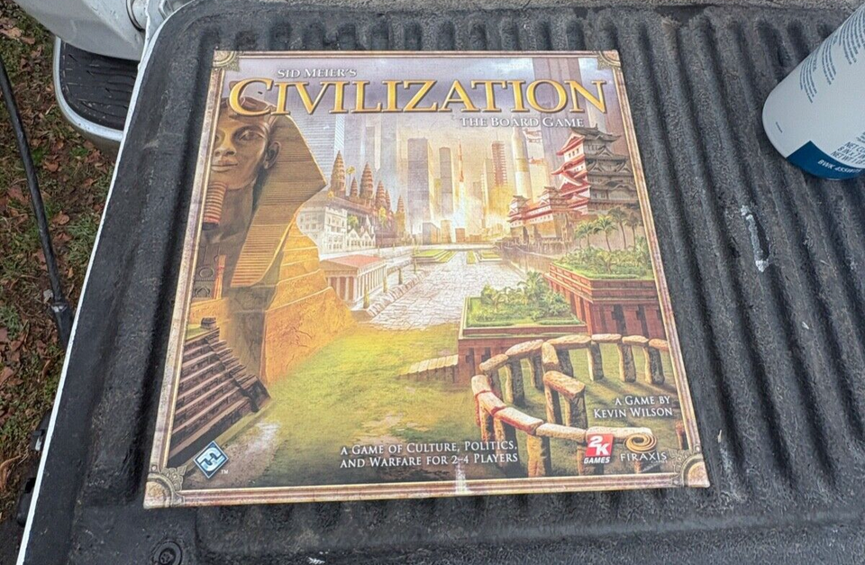 Sid Meiers Civilization Board Game Fantasy Flight Games 2010 ...