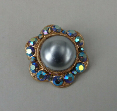 Paul Eiselt & Sohn, Neugablonz = Art Deco Brosche (66626) | eBay.de