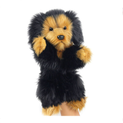 HANSA WALDI DOG DACHSHUND PUPPET REALISTIC CUTE SOFT ANIMAL PLUSH TOY ...