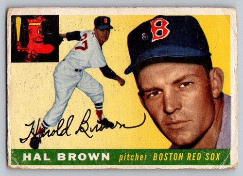 1955 Topps Hal Brown #148 Red Sox | eBay