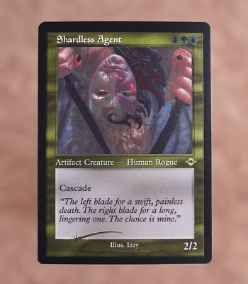 MTG :: *FOIL ETCHED* Shardless Agent :: MH2 #432 Retro | eBay Australia