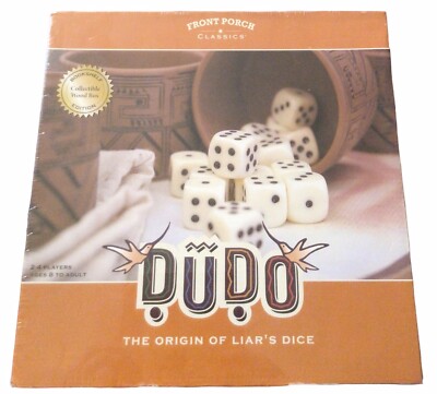 Front Porch Classics - DUDO The Origin of Liar's Dice Bookshelf ...