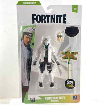 Fortnite Master Kev White Limited Edition 4" Action Figure Toys ...