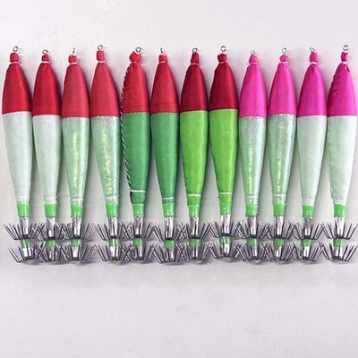 Squid fishing size 7 floating sutte 12-piece trial set, eging, spear ...