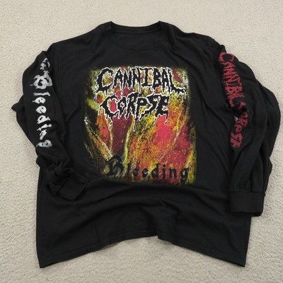 Cannibal Corpse Shirt Mens Medium The Bleeding Merch Long Sleeve Metal ...