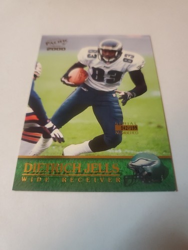2000 Pacific Gold #285 Dietrich Jells /199 Philadelphia Eagles | eBay