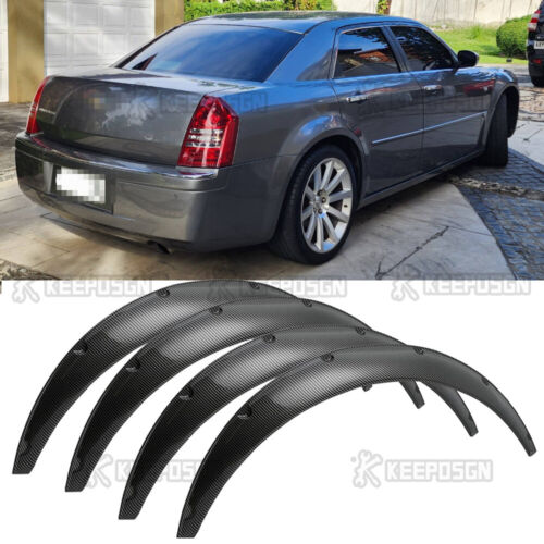 4x3.5" Fender Flares Extra Wide Body Kits Wheel Arches For Chrysler 200 ...