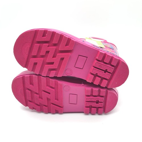 Shopkins Toddler Girls Rain Boots Rubber Slip On Waterproof Pink 12 | eBay