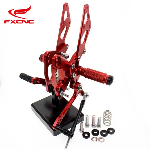 CNC Rearsets Motorcycle Footrest Foot Pegs Set For Kawasaki Z1000 ABS ...