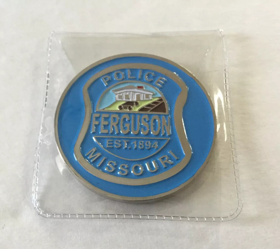 Ferguson Police Challenge Coin St. Louis Missouri MO Riots 2014 NYPD ...