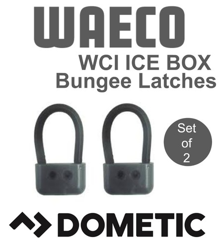 2 x Waeco Cool-Ice Icebox Spare Bungee Latch WCI-2001 Dometic Esky ...