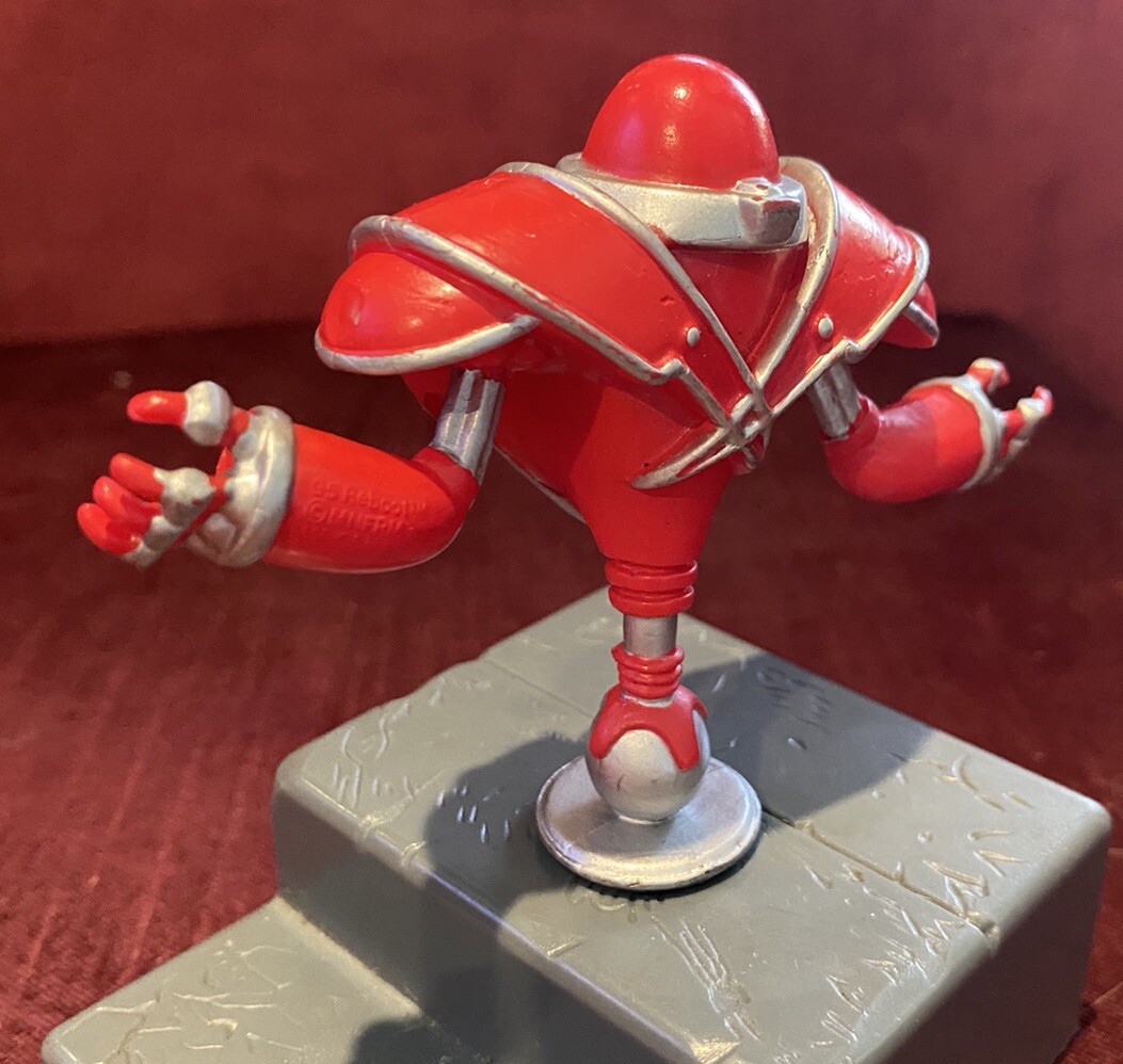 HACK & SLASH! TWO 1995 VINTAGE REBOOT PVC TOY ROBOT FIGURES IRWIN HTF ...