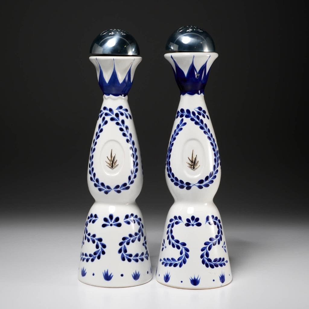 Clase Azul Reposado Tequila Empty Bottles Decanters 750ml Blue White ...