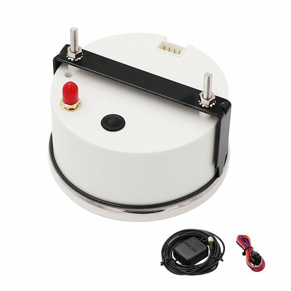 85mm Boat Digital GPS Speedometer 35MPH 60KM/H Odometer Gauge Marine ...