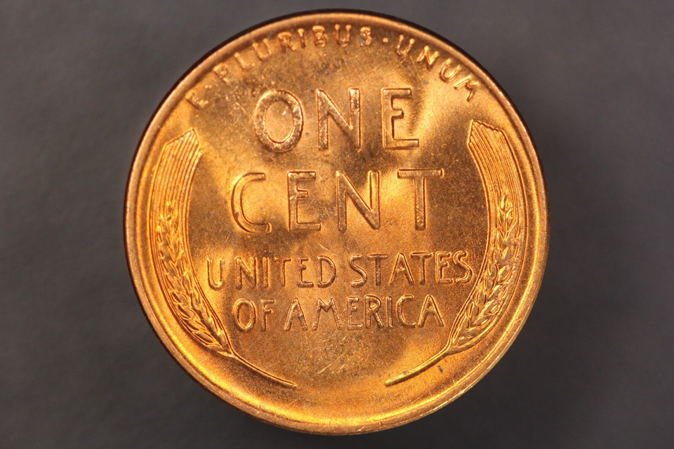 1956 D LINCOLN CENT FRESH FROM AN ORIGINAL COLLECTION-SUPER GEM -LOT AA ...