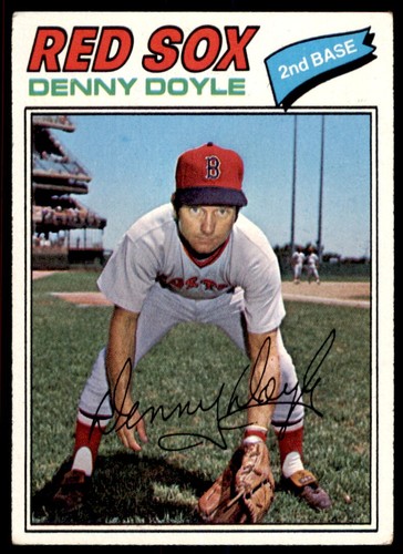 1977 TOPPS DENNY DOYLE BOSTON RED SOX #336 | eBay