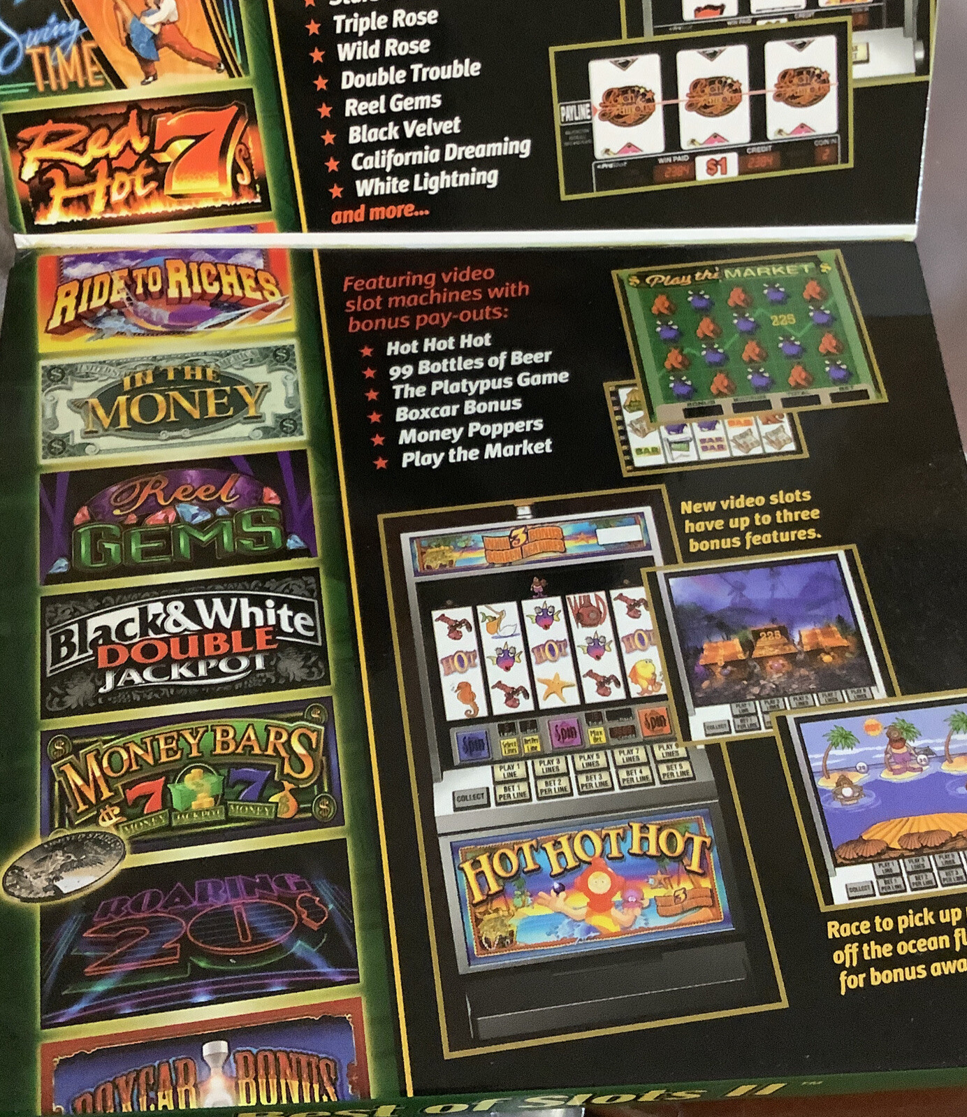 Masque Best of Slots II 2 PC CD Game Blazing 7s Betty Boop Roaring 20s ...